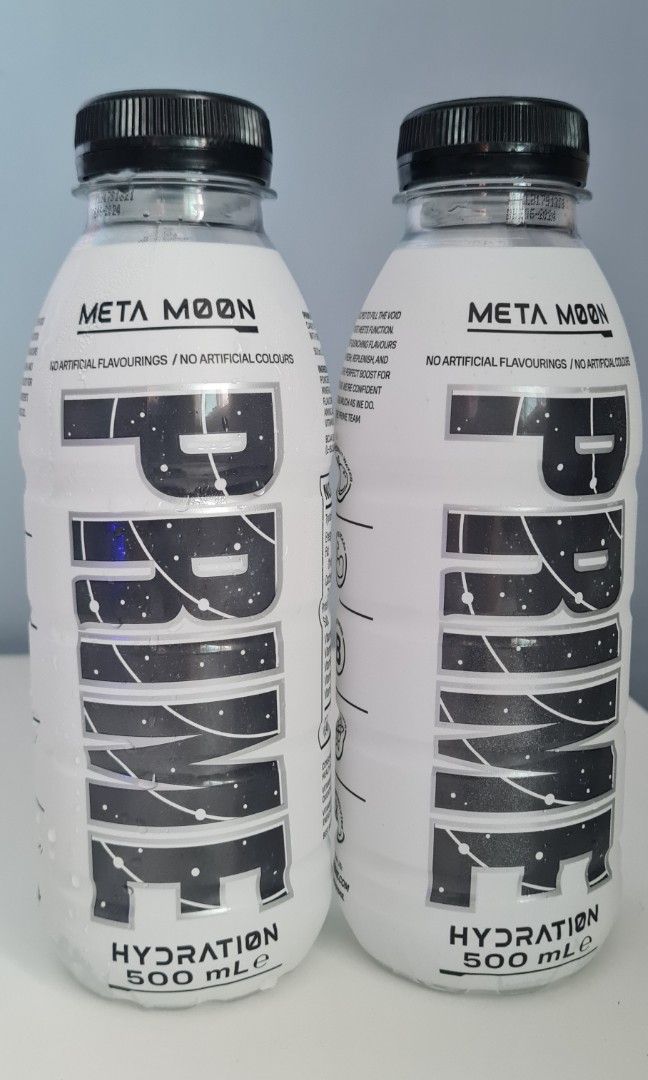 Unopened PRIME Meta Moon Hydration drink 500ml, Food & Drinks ...