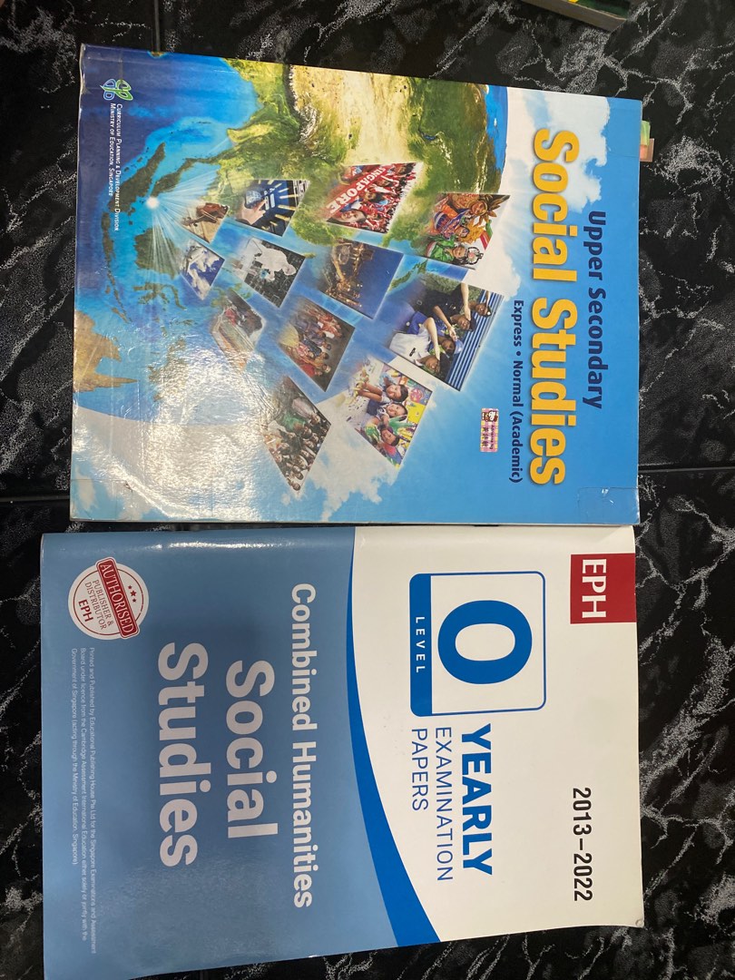 Upper secondary Social Studies textbook, Hobbies & Toys, Books ...