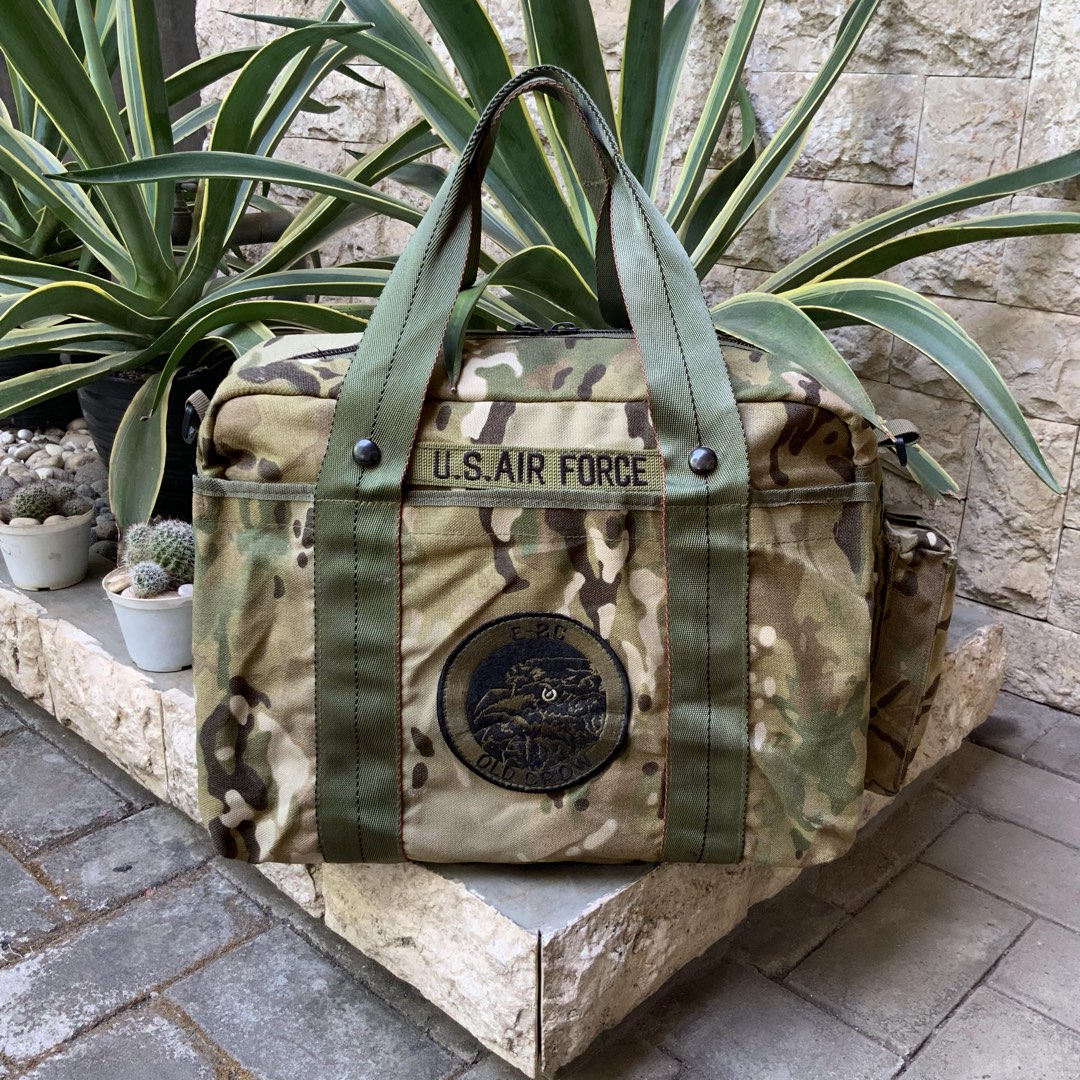US AIR FORCE E-2C OLD CROW MULTICAM UTILITY DUFFLE BAG TACTICAL ...