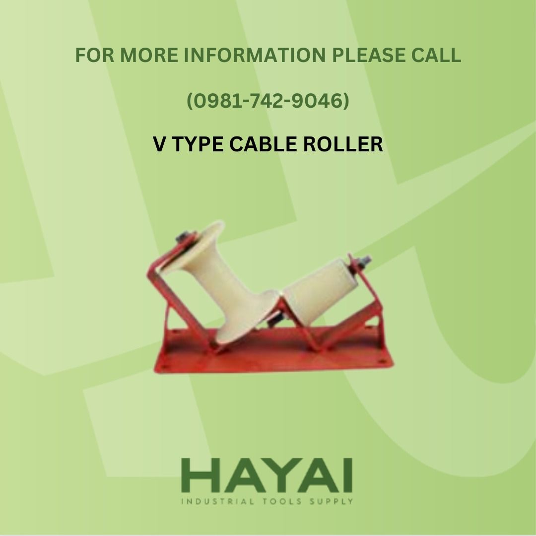 V Type Cable Roller, Commercial & Industrial, Construction Tools ...