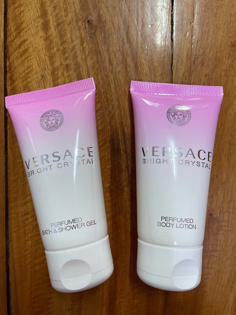Versace Perfumed Body Lotion and Bath & Shower Gel, Beauty & Personal ...