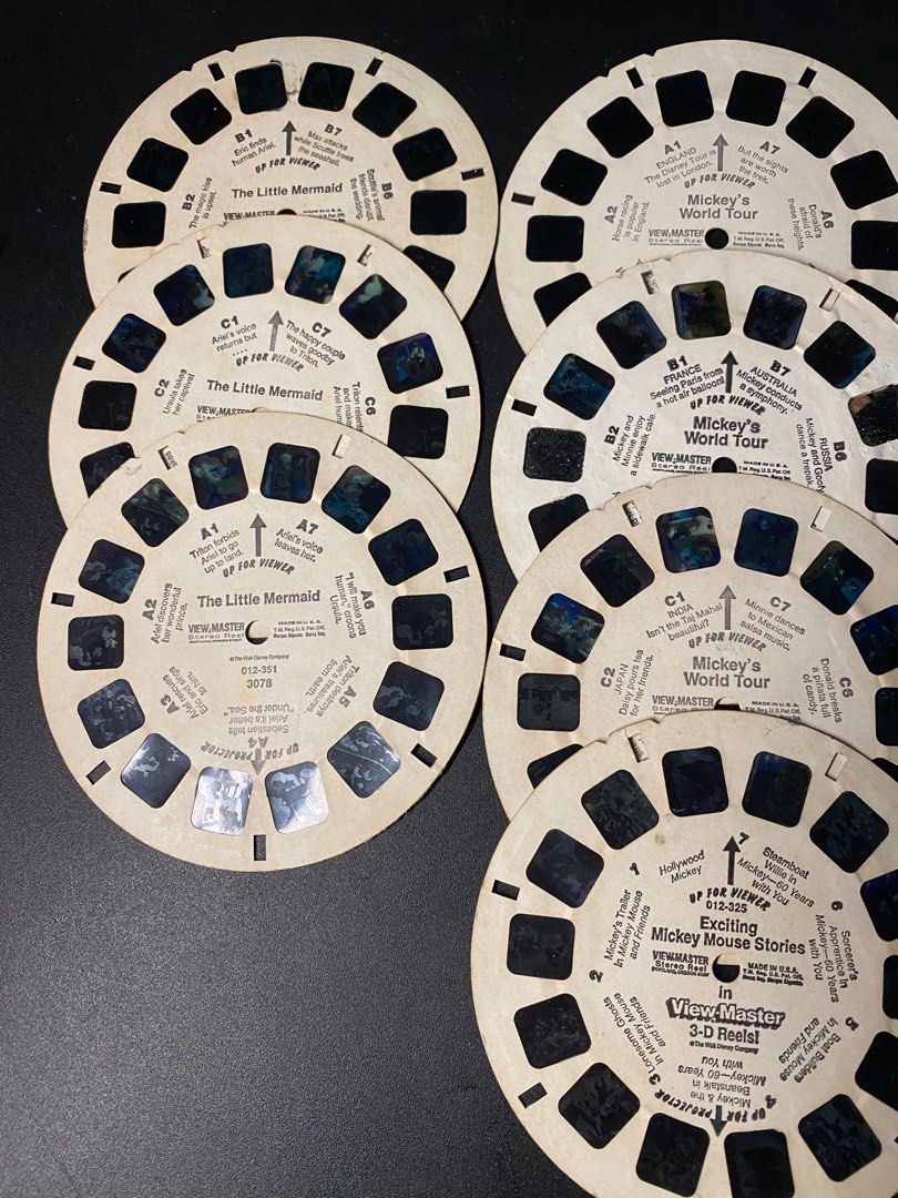 Viewmaster reels slides . 7 pieces, Hobbies & Toys, Memorabilia ...