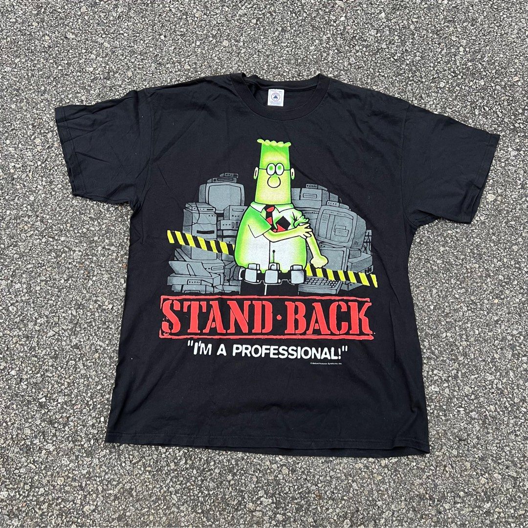 Vintage 90s Dilbert Tee, Men's Fashion, Tops & Sets, Tshirts & Polo ...