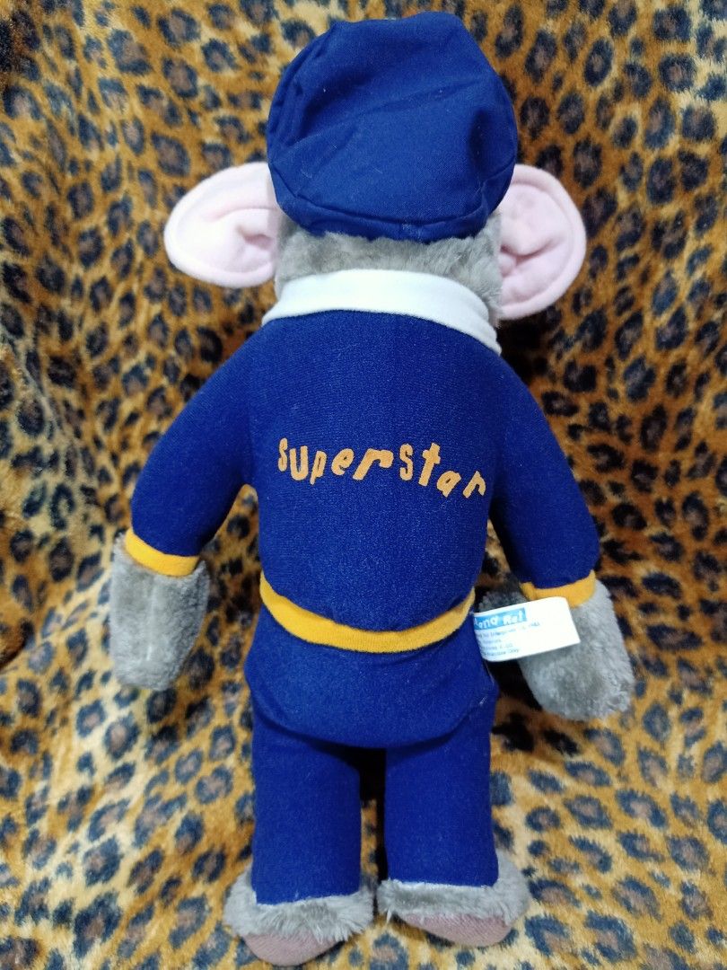 VINTAGE HASBRO ROLAND RAT SUPERSTAR PLUSH TOY, Hobbies & Toys, Toys ...