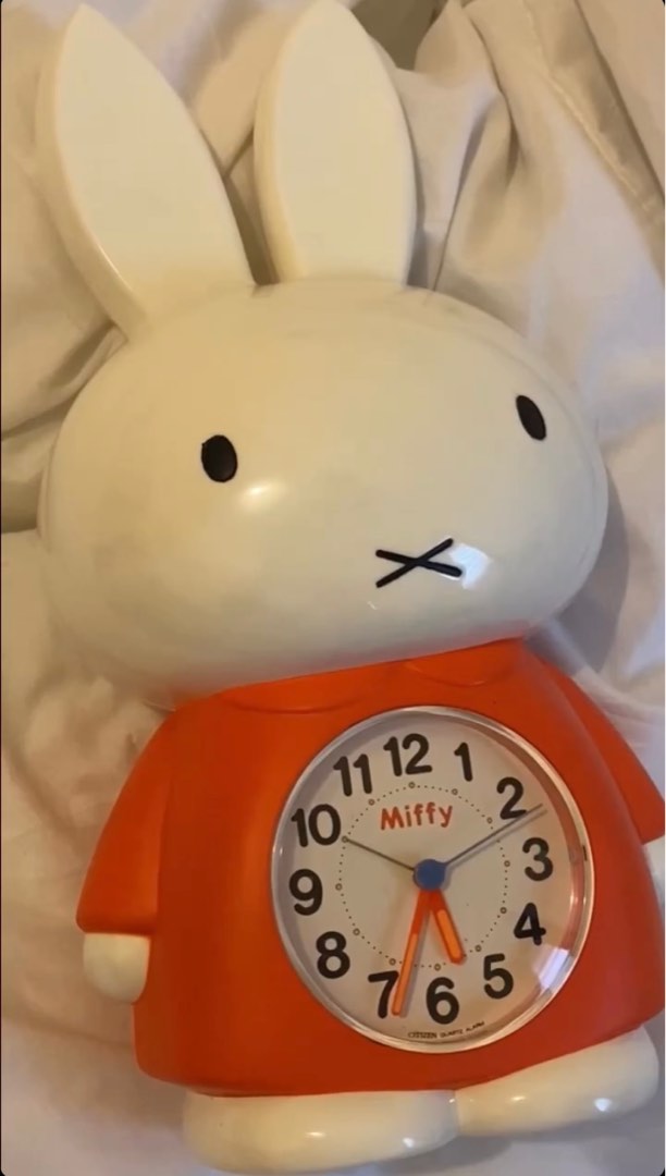 Vintage Miffy Clock, Hobbies & Toys, Memorabilia & Collectibles ...