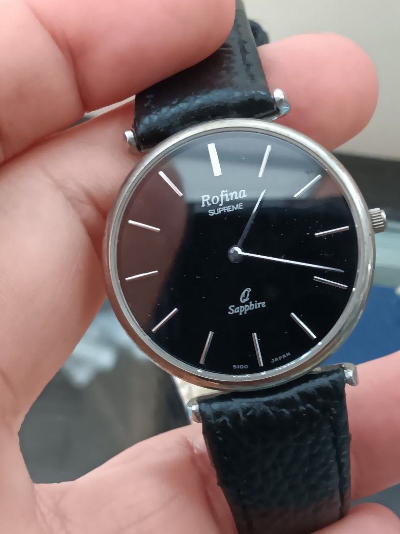 Vintage Rofina supreme gent watcu, Men's Fashion, Watches & Accessories ...