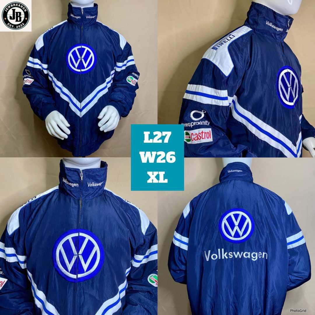 Volkswagen Racing Jacket, Men's Fashion, Coats, Jackets and Outerwear ...