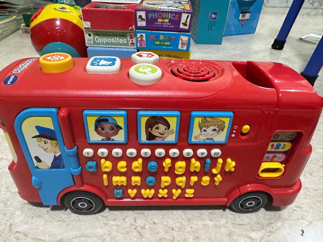 Vtech Playtime Bus, Babies & Kids, Infant Playtime on Carousell