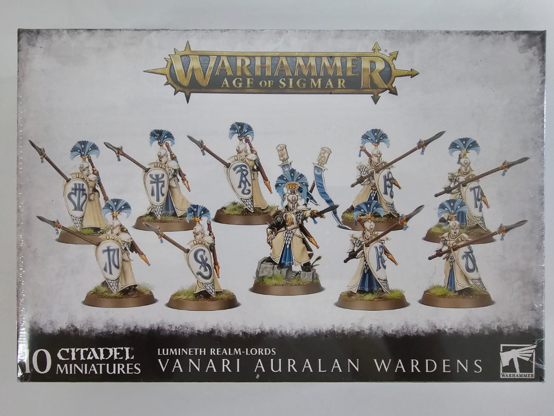 Warhammer AOS Lumineth Realm Lords Auralan Wardens, Hobbies & Toys ...