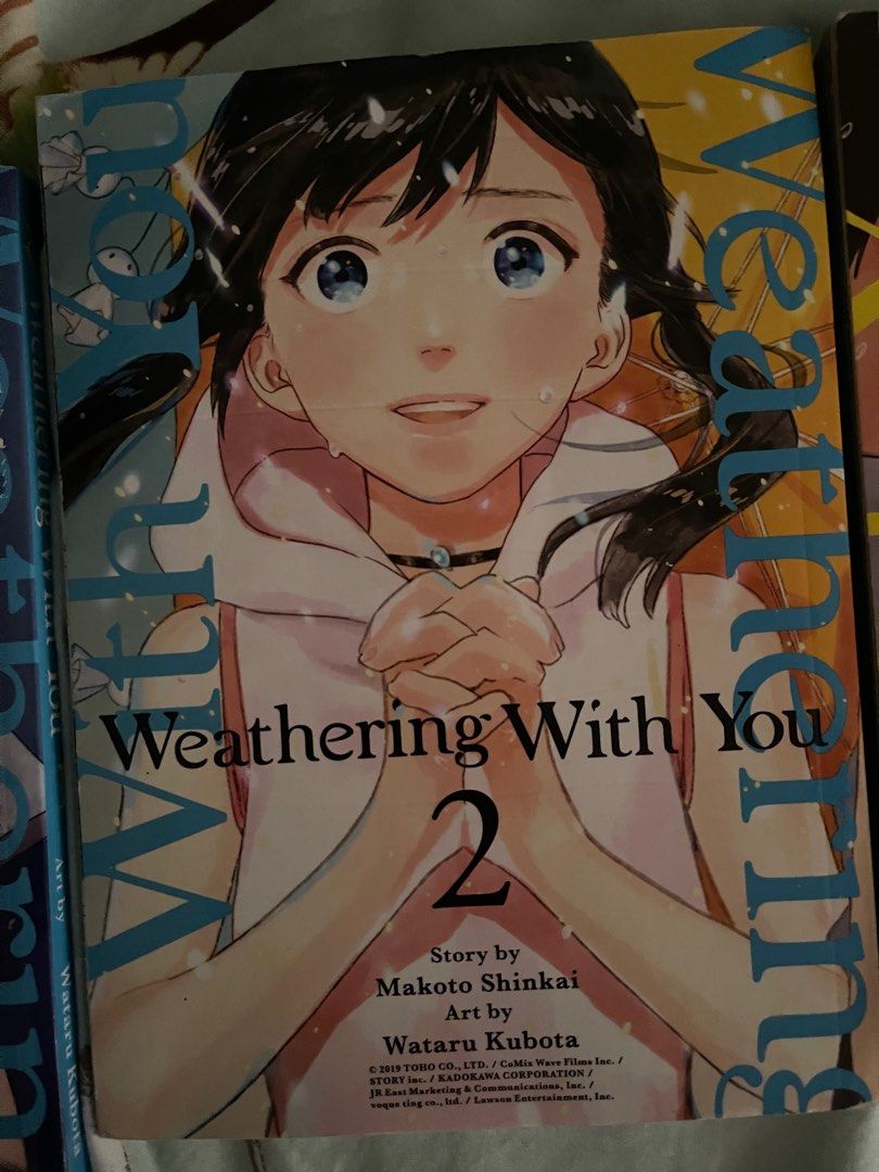 Weathering with you full set 3 volumes on Carousell