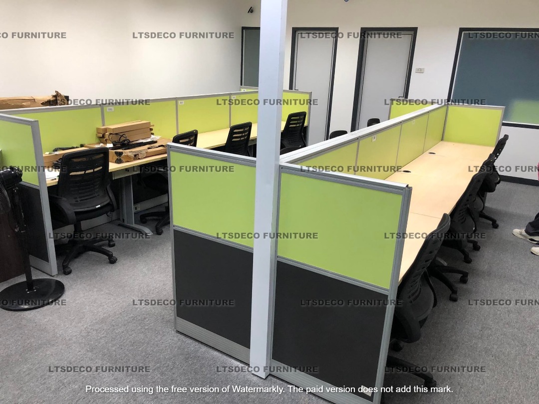 WORK STATION CUBICLE OFFICE FURNITURE AND PARTITIONS, Furniture & Home ...