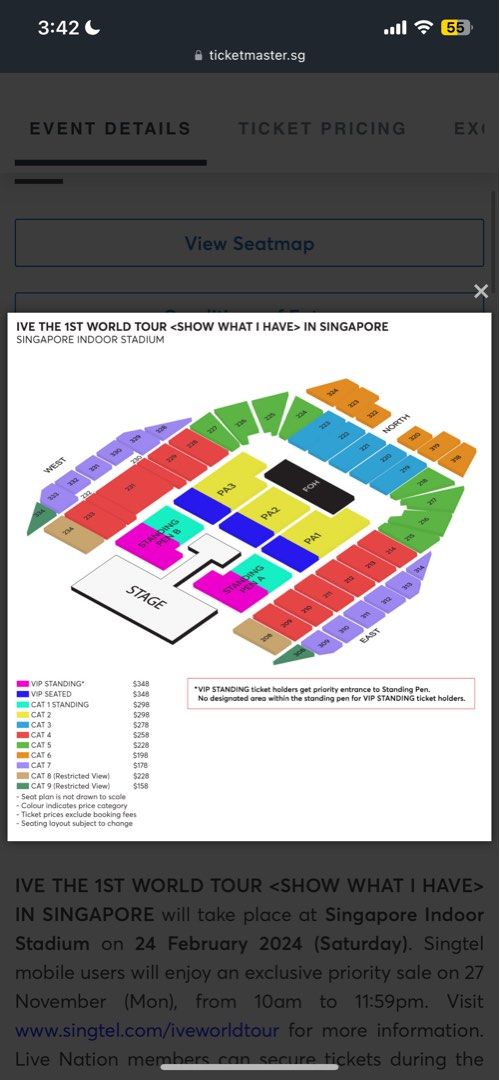 WTS IVE singapore 2024, Tickets & Vouchers, Event Tickets on Carousell