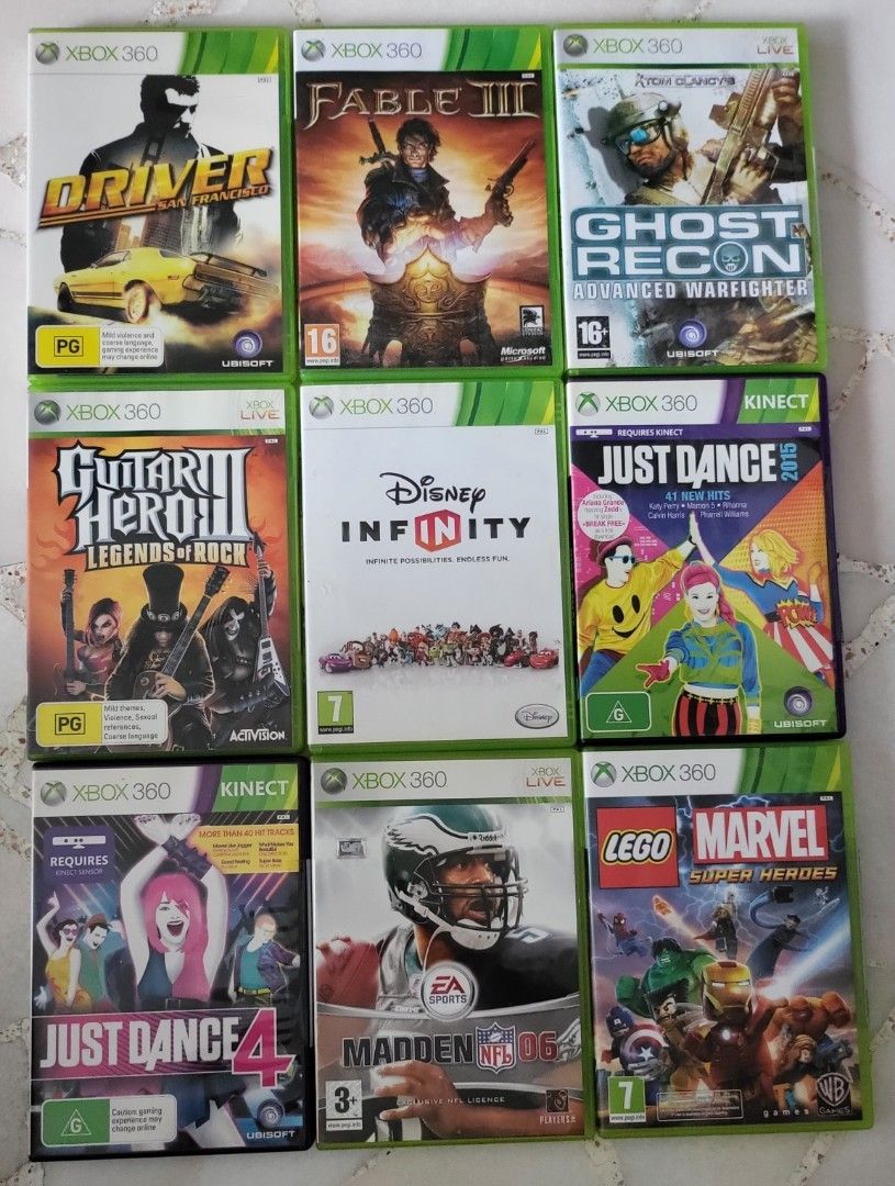 Xbox 360 Games (PAL Version), Video Gaming, Video Games, Xbox on Carousell