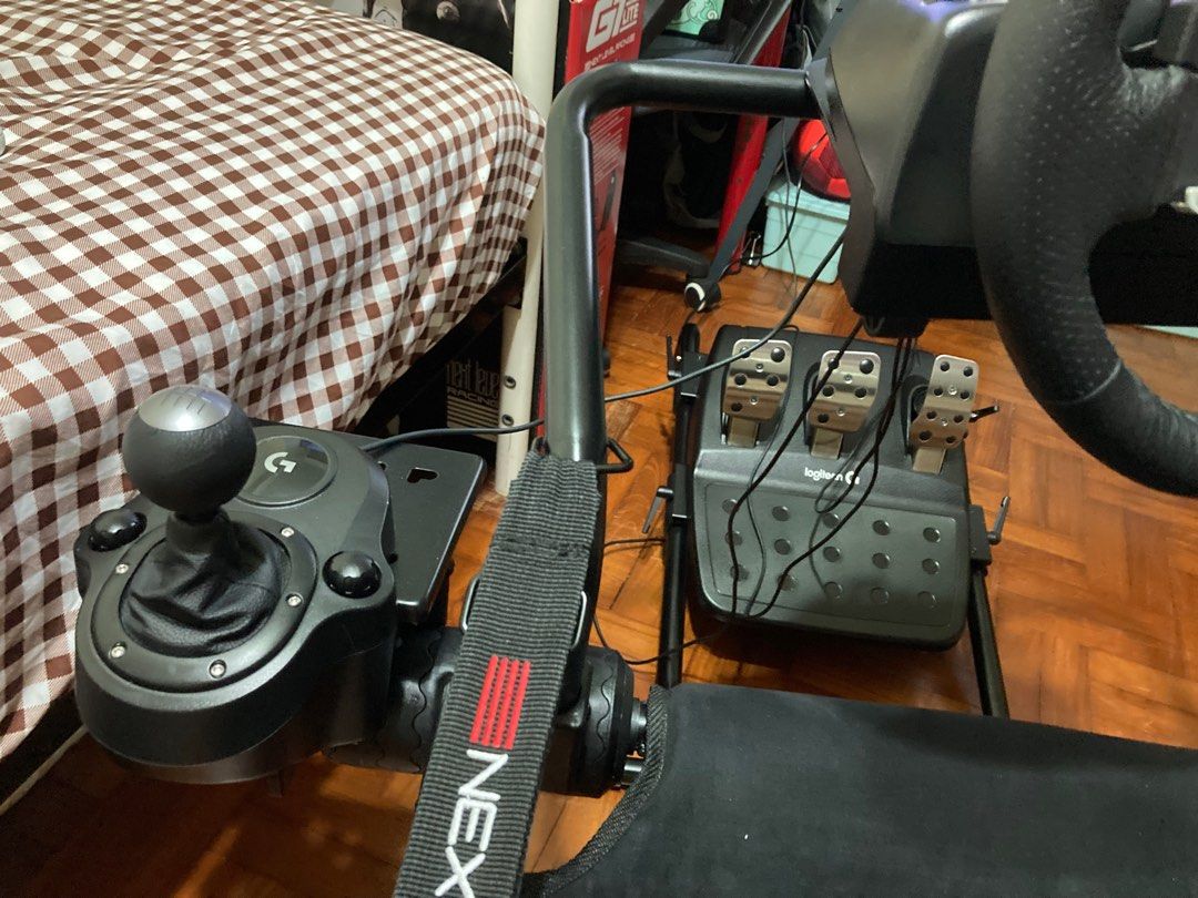 XBOX FORZA Next Level Racing Cockpit rig GT LITE + Logitech G920 ...