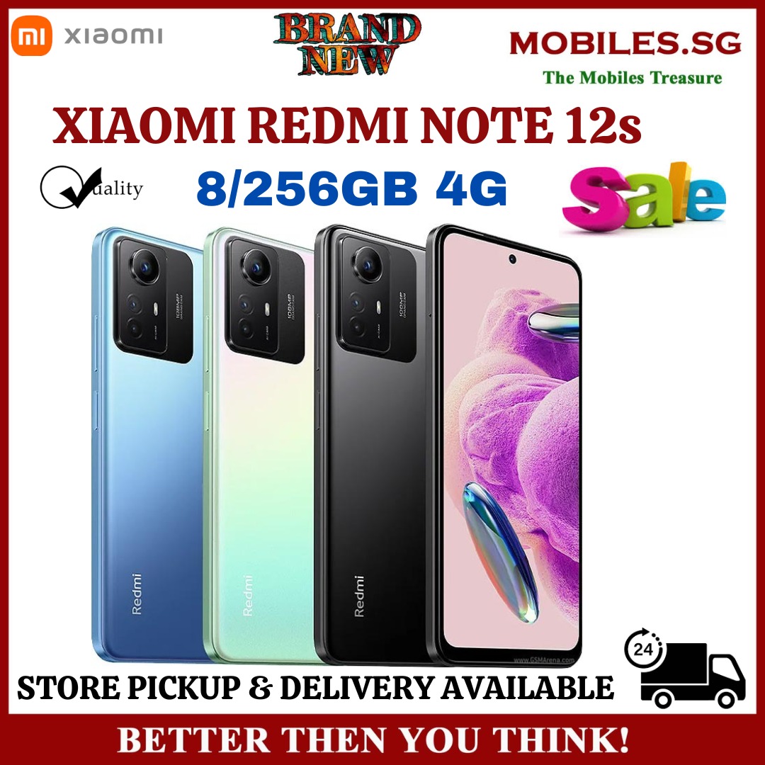Xiaomi Redmi Note 12S Blue 256 GB, Mobile Phones & Gadgets, Mobile ...