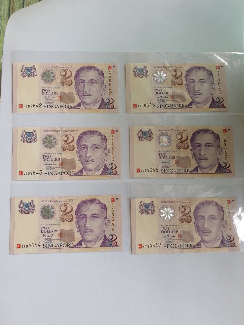 Y2k millennium 2$ singapore note, Hobbies & Toys, Memorabilia ...
