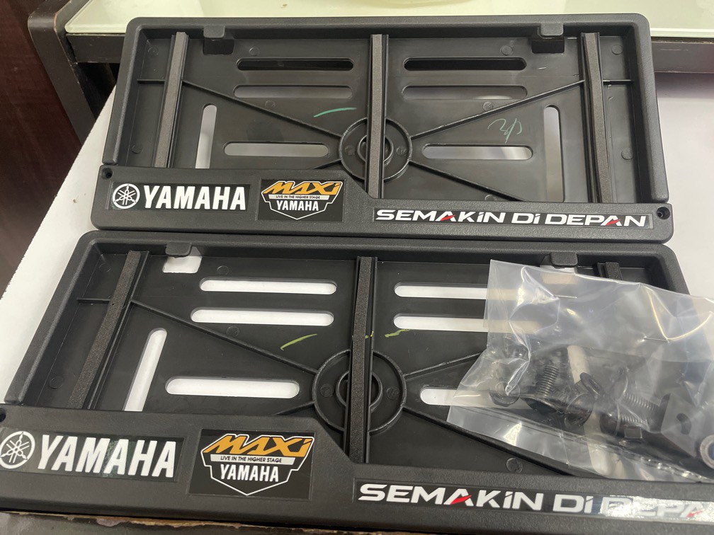 Yamaha maxi nmax xmax aerox license plate holder cover, Motorcycles ...