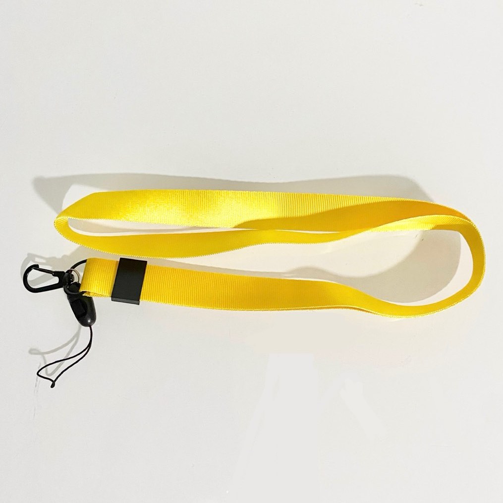 Yellow Lanyard, Women's Fashion, Watches & Accessories, Other ...