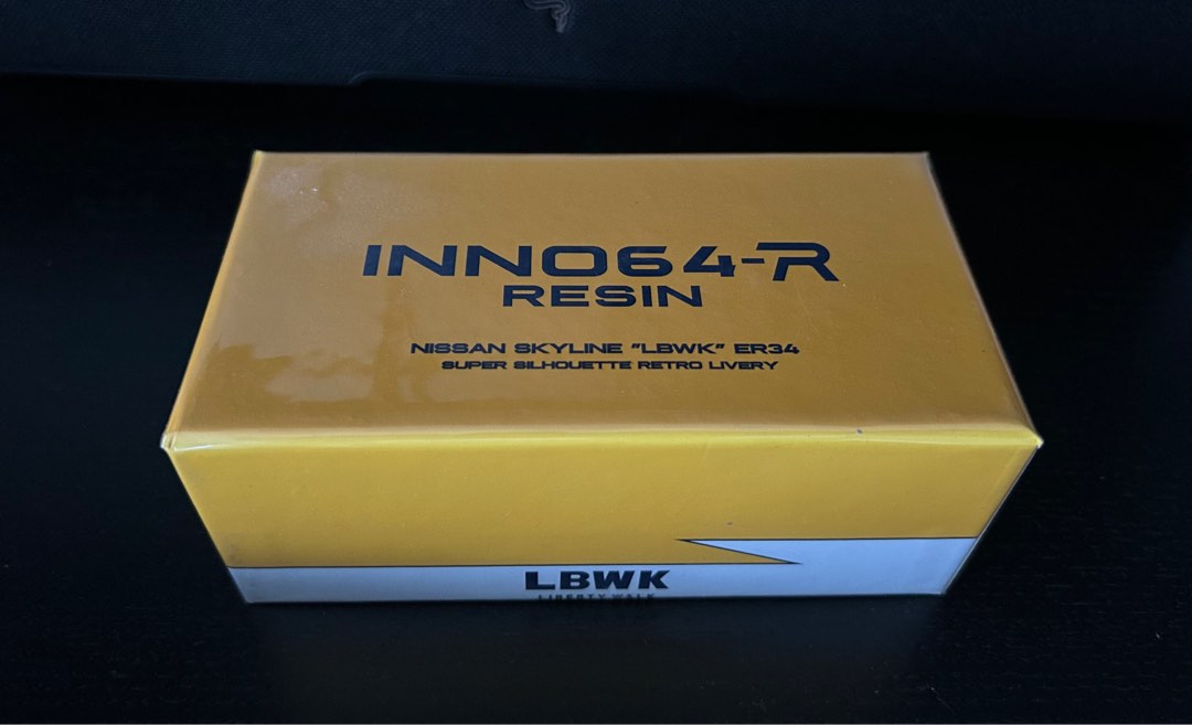 1:64 Inno64 NISSAN SKYLINE LBWK ER34 Super Silhouette #23 Resin ...