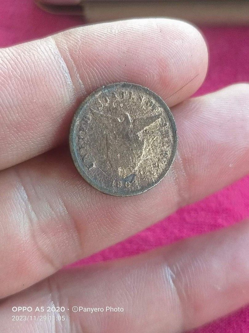 1903 half centavo isang kusing, Hobbies & Toys, Memorabilia ...