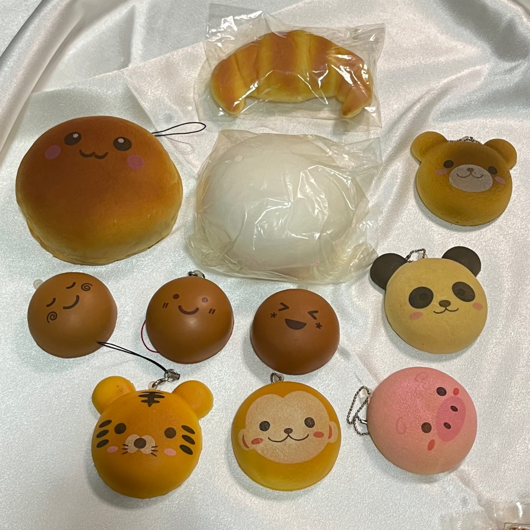 $20 FOR ALL Squishy Bun Set, Hobbies & Toys, Toys & Games on Carousell