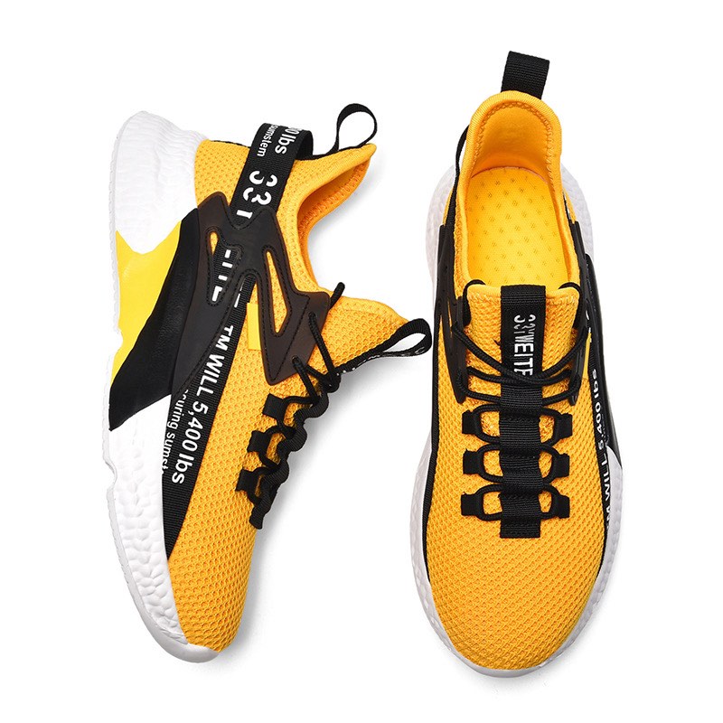 33Y SNEAKERS IN YELLOW, Men's Fashion, Footwear, Sneakers on Carousell