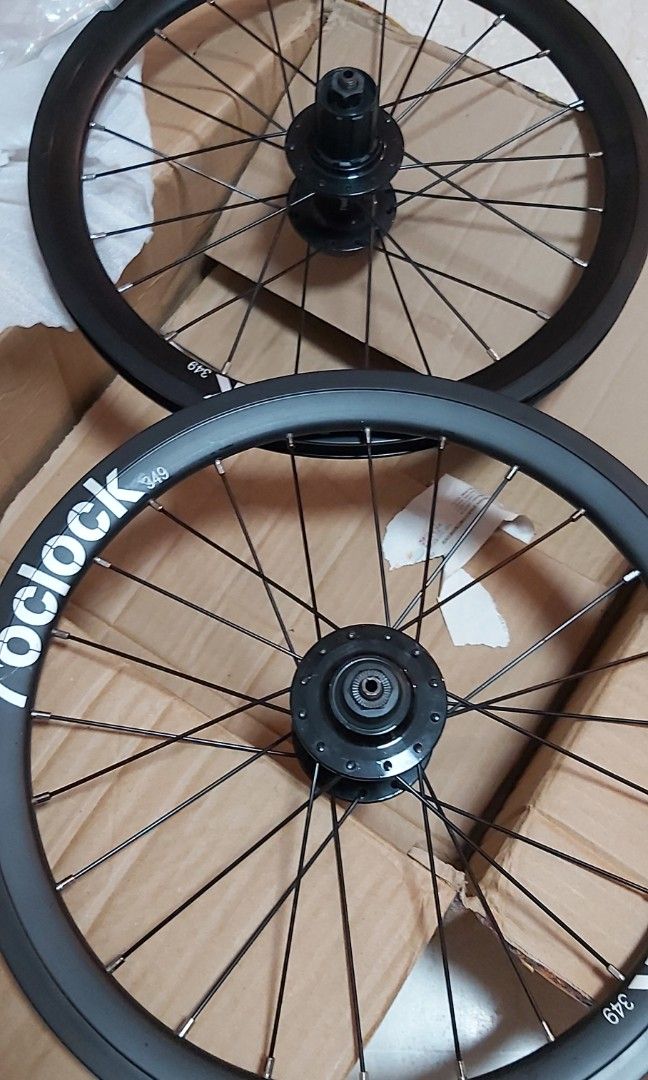 349 disc brake wheelset, Announcements on Carousell