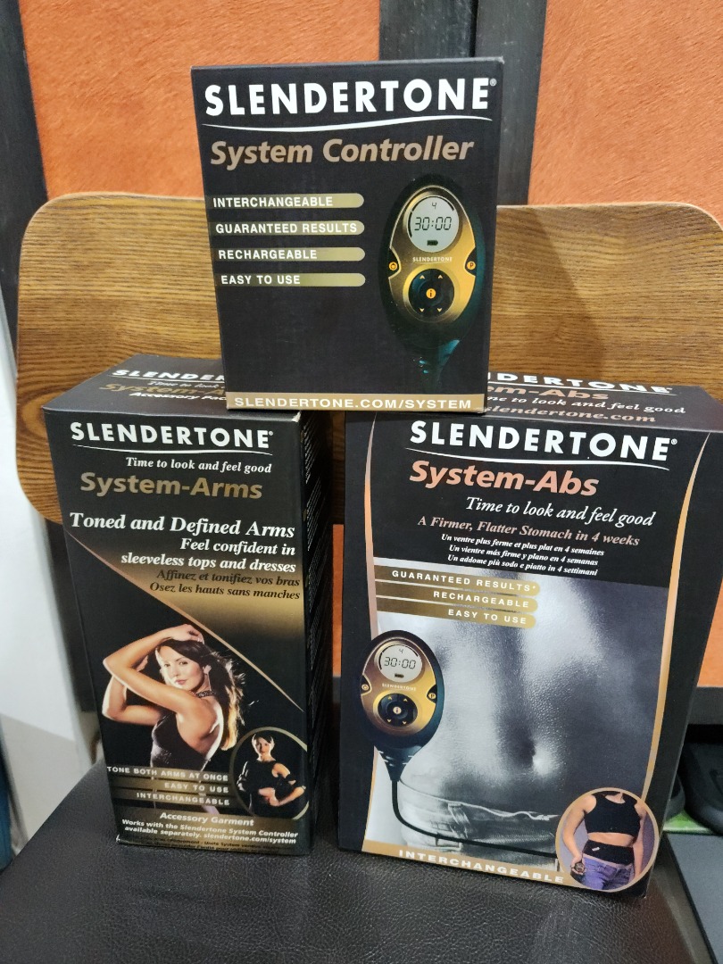 3 IN ONE PACKAGE - Slender Tone -Slender Arms and System-Abs, Sports ...