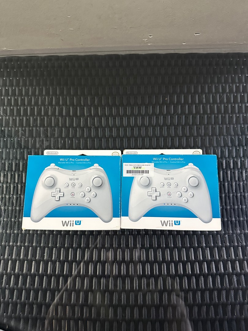 ⚡️$45 Nintendo Wii U Pro Controller Official White, Video Gaming ...