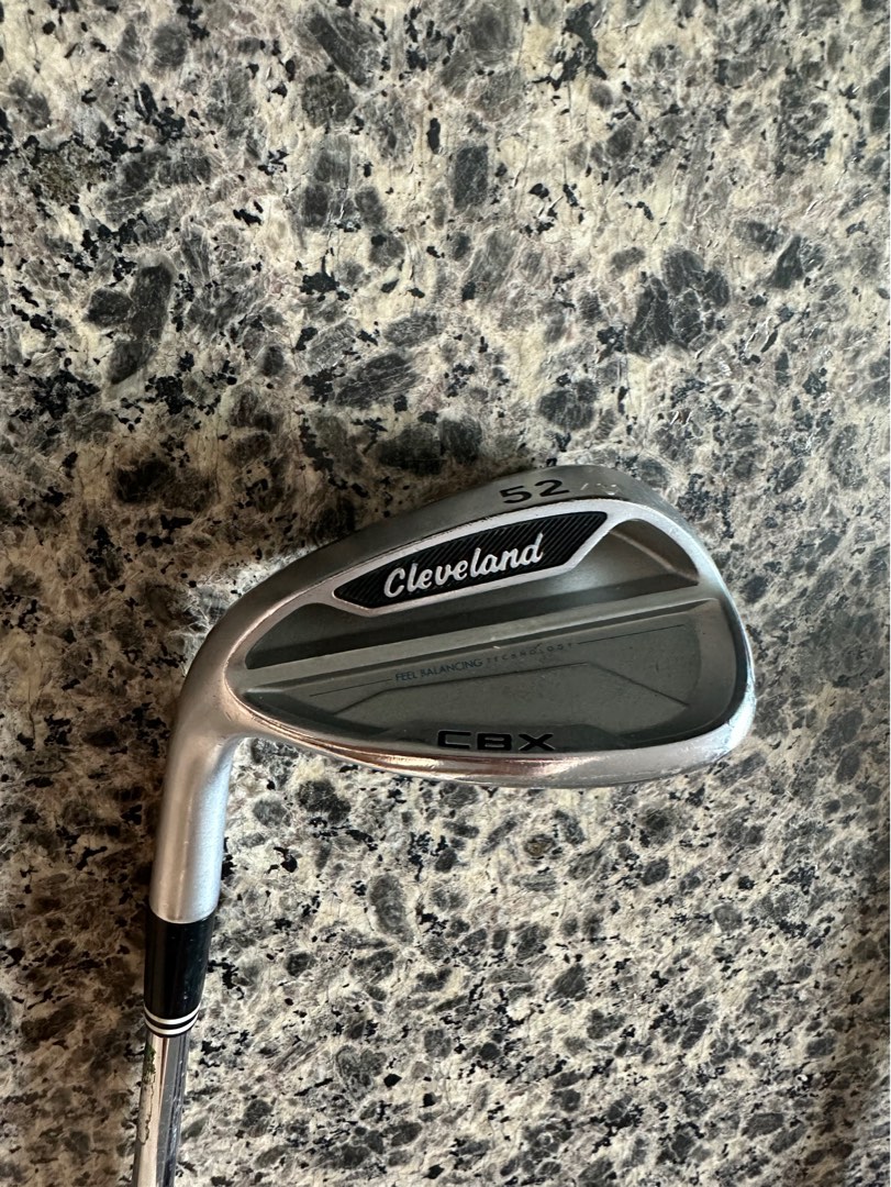 Left Handed 52 degree Cleveland CBX wedge, Sports Equipment, Sports ...