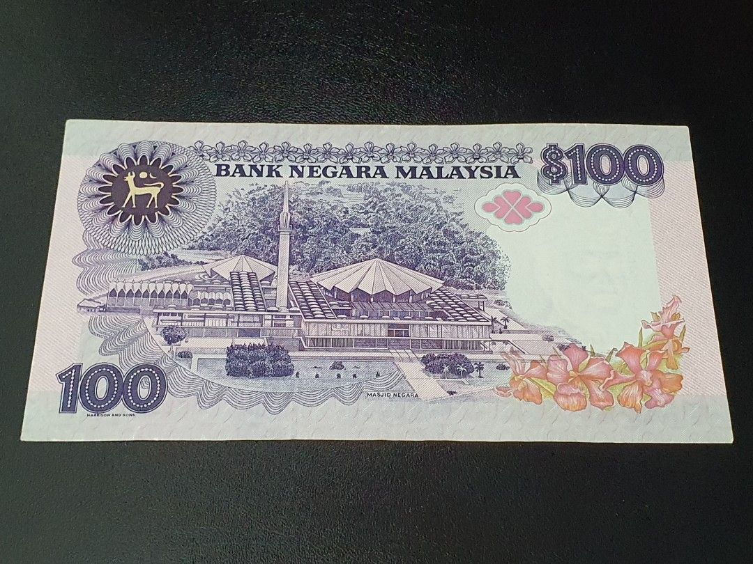 First Prefix 7th Series Malaysia Seratus Ringgit RM 100, Hobbies & Toys ...
