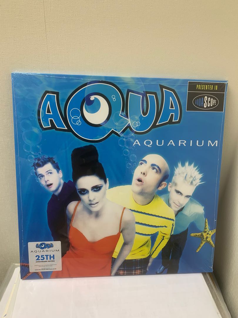 (全新) AQUA - Aquarium: 25th Anniversary (White Vinyl) 白碟 黑膠 LP, 興趣及遊戲, 音樂、樂器 & 配件, 音樂與媒體 - 黑膠碟 ...