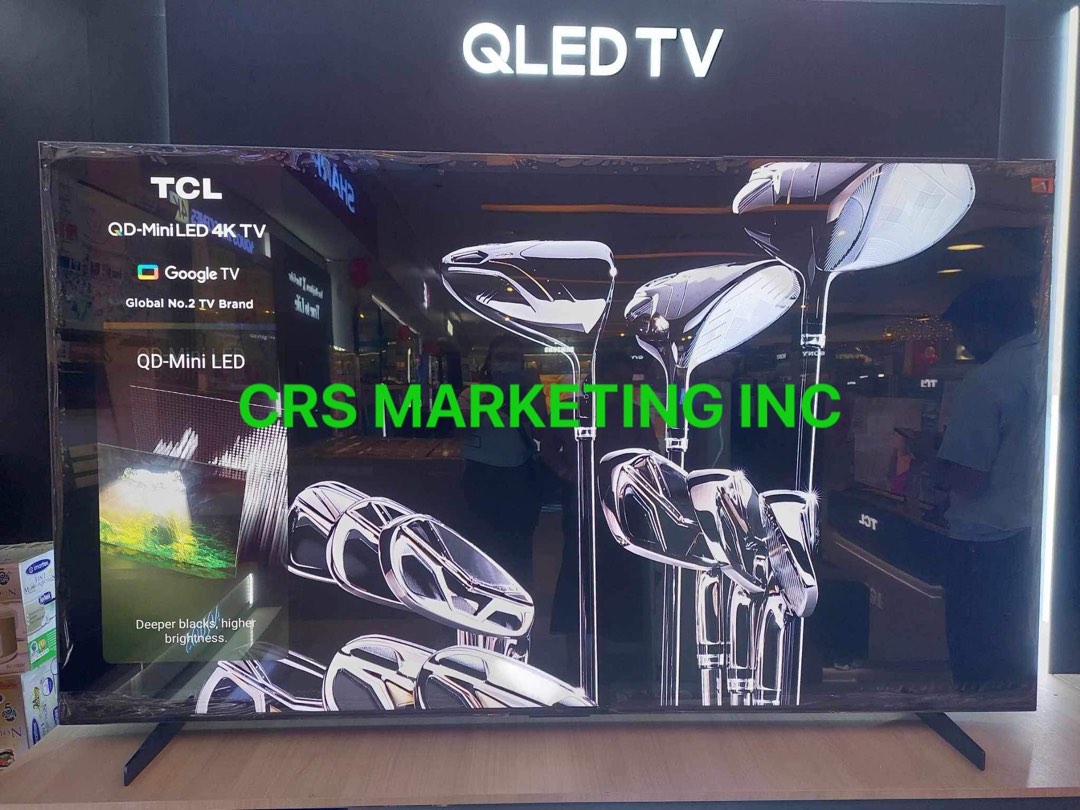 💯 TCL NEW MODEL 2023 QD- MINI LED HDR10+ Google TV C755 SERIES 55C755 ...