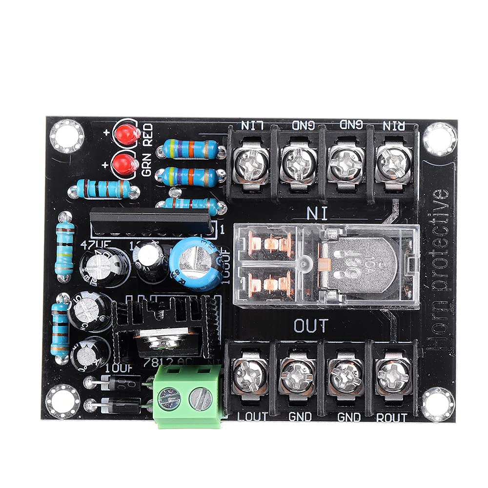 AC12-18V Speaker Protection Board 2.0OMRON Relay Protection Silver ...