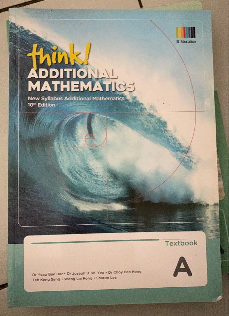 Additional Mathematics textbook A, Hobbies & Toys, Books & Magazines ...