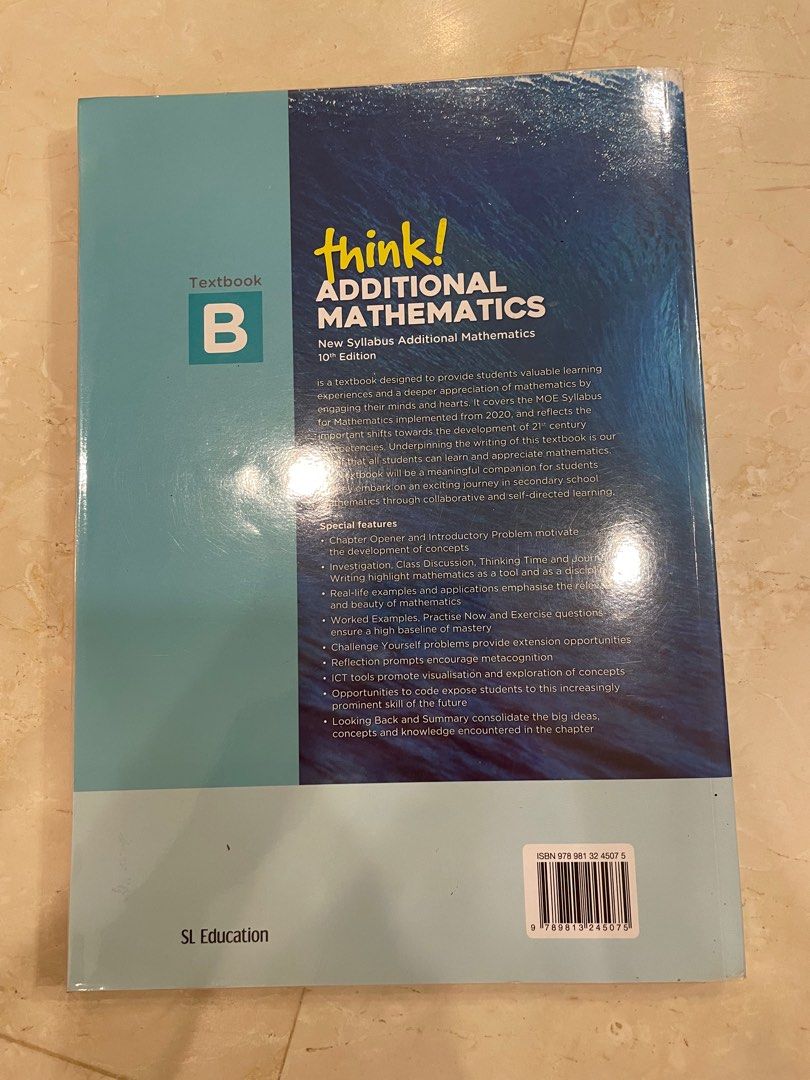 additional maths textbook b, Hobbies & Toys, Books & Magazines ...
