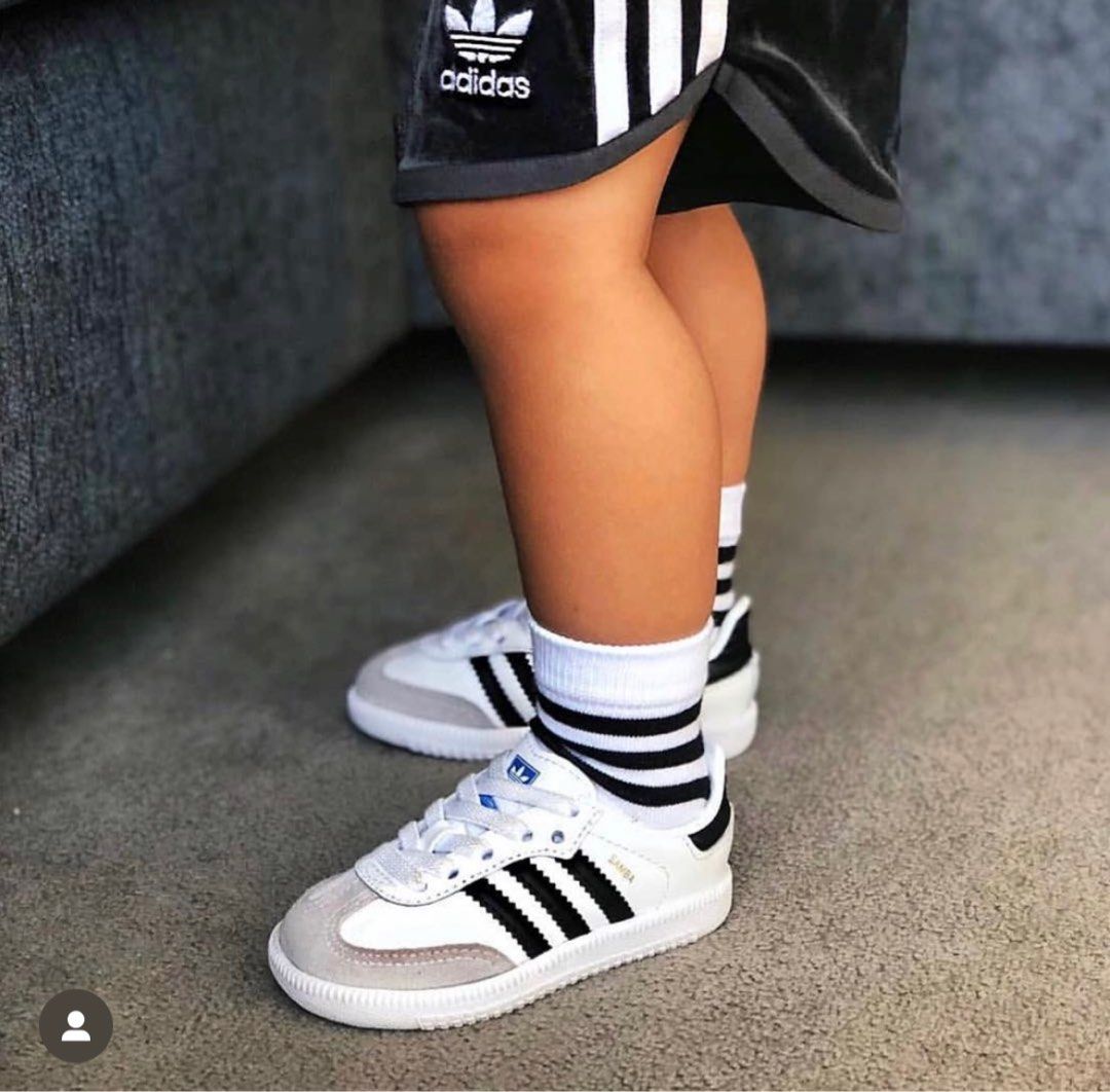 Adidas samba kids, Babies & Kids, Babies & Kids Fashion on Carousell