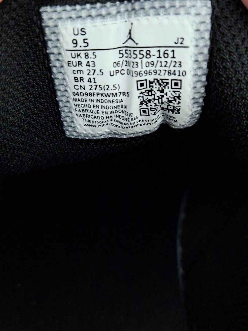 Air Jordan 1 Low Bred Toe V2, Men's Fashion, Footwear, Sneakers on ...