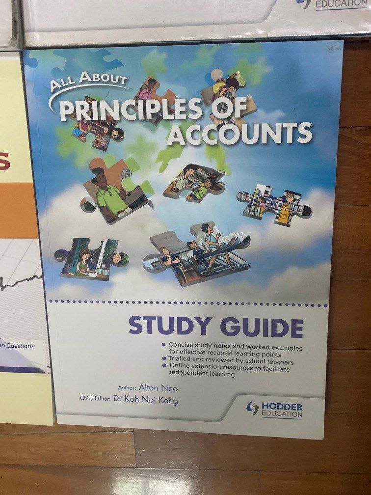 All About Principles Of Accounts Textbook Workbook Guidebook, Hobbies ...