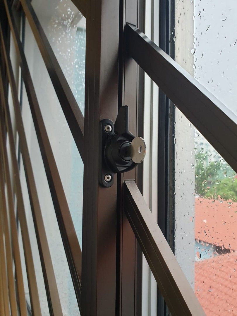 Aluminium Window Safety Grille, Furniture & Home Living, Security ...