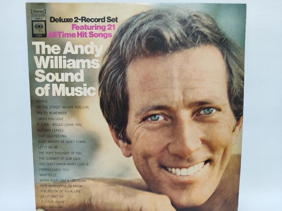 Andy Williams - The Andy Williams Sound of Music (2LP, Canada), Hobbies ...