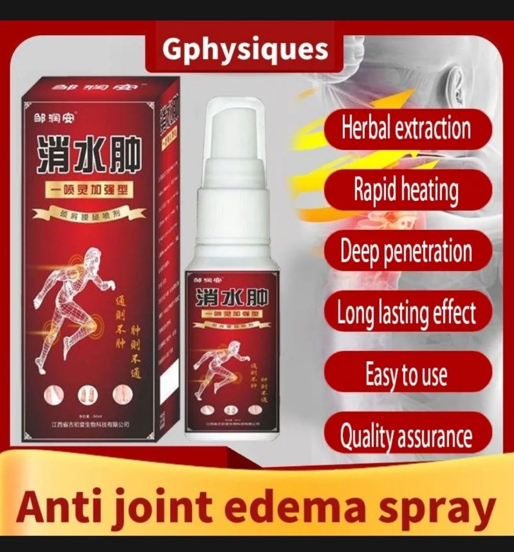 Anti joint edema spray, Health & Nutrition, Medical Supplies & Tools on ...