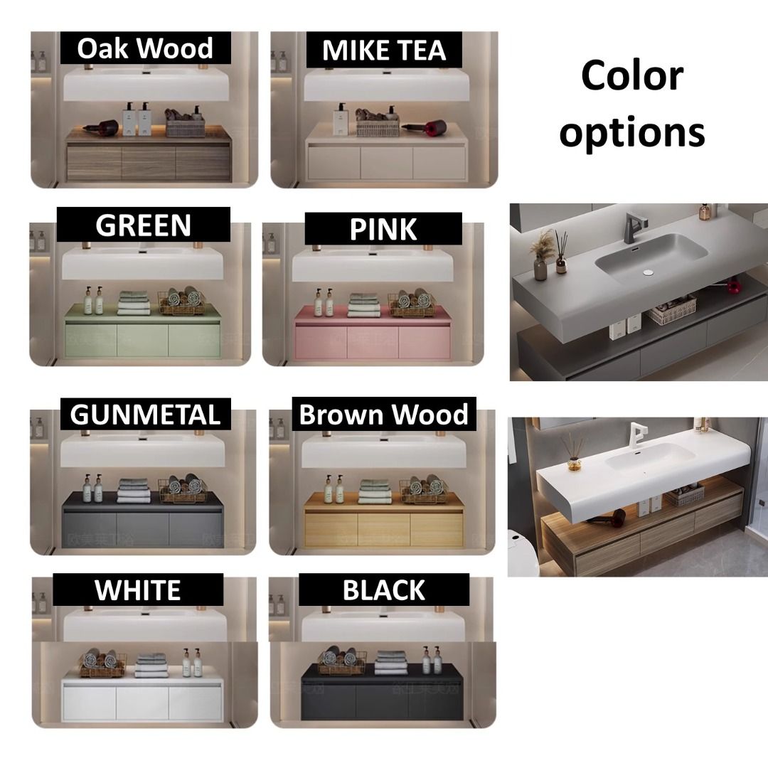 Anti Rust Corian Solid Surface Basin Top With Drawer Vanity, Furniture ...