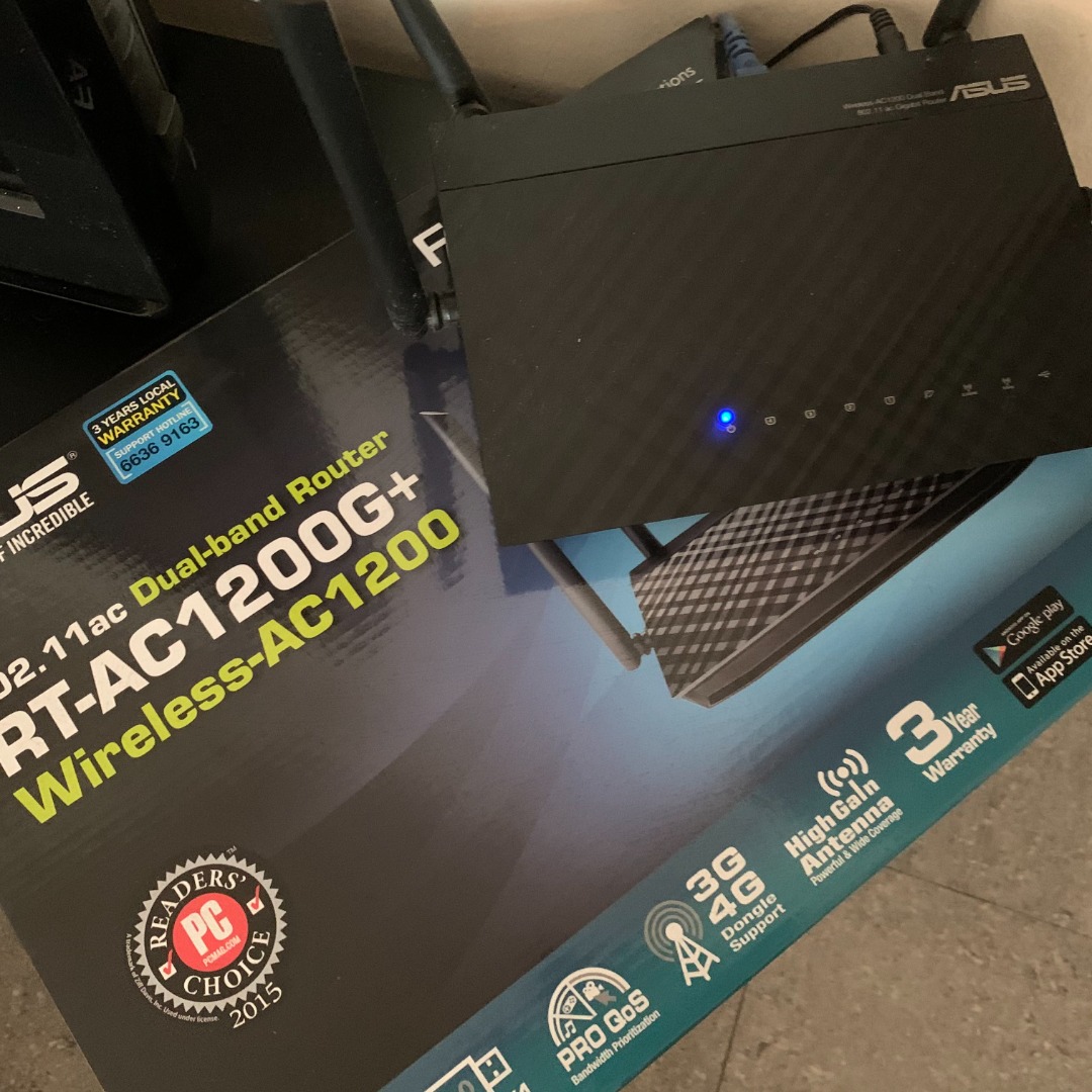 ASUS RT-AC1200G+ Dual Band Wireless router (RT-AC1200), Computers ...