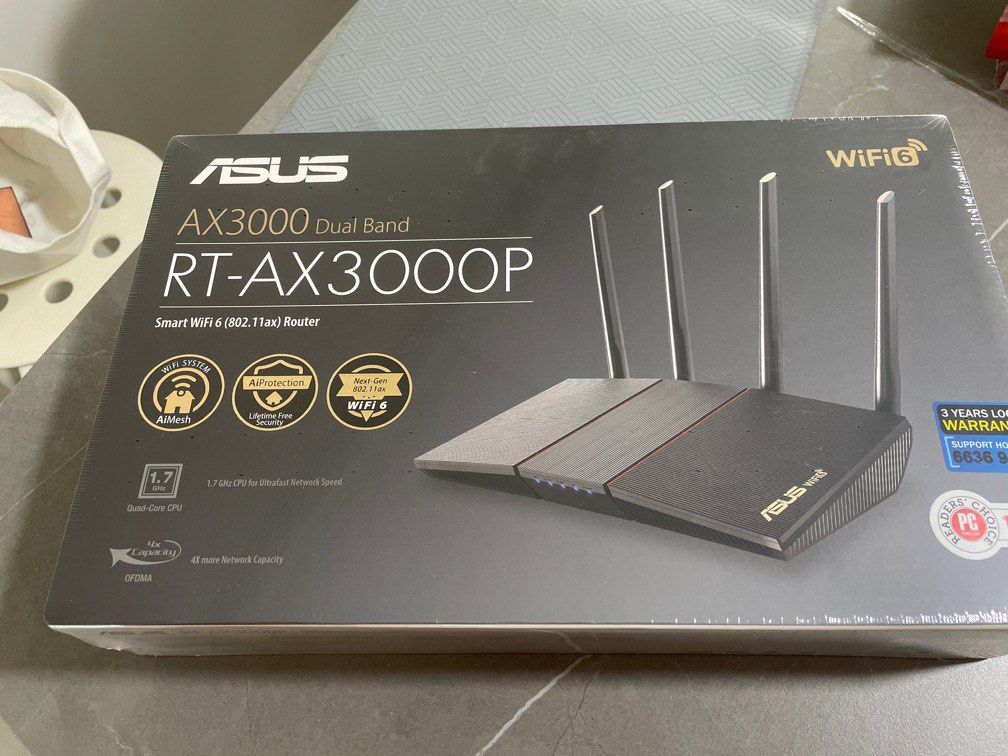 Asus RT-AX3000P Router, Computers & Tech, Parts & Accessories ...