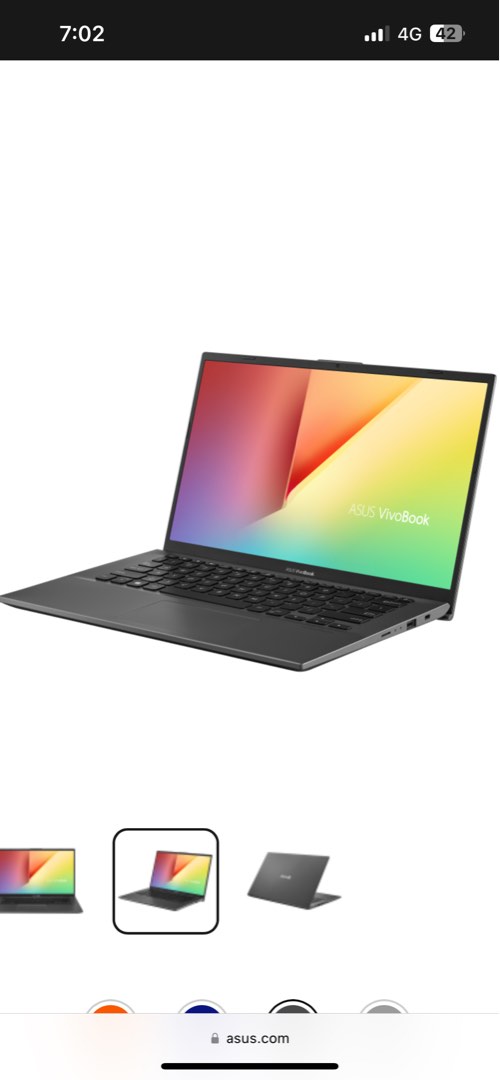 ASUS VIVOBOOK 14 X412F, Computers & Tech, Laptops & Notebooks on Carousell