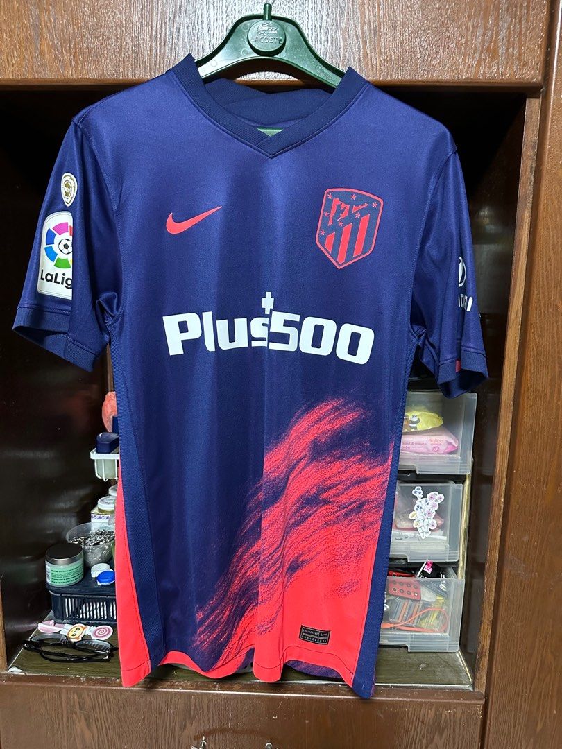 Atletico Madrid Away Kit, Men's Fashion, Tops & Sets, Tshirts & Polo ...