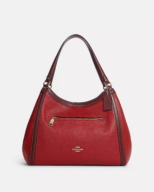 Authentic Coach Bag in Cherry Red, Luxury, Bags & Wallets on Carousell