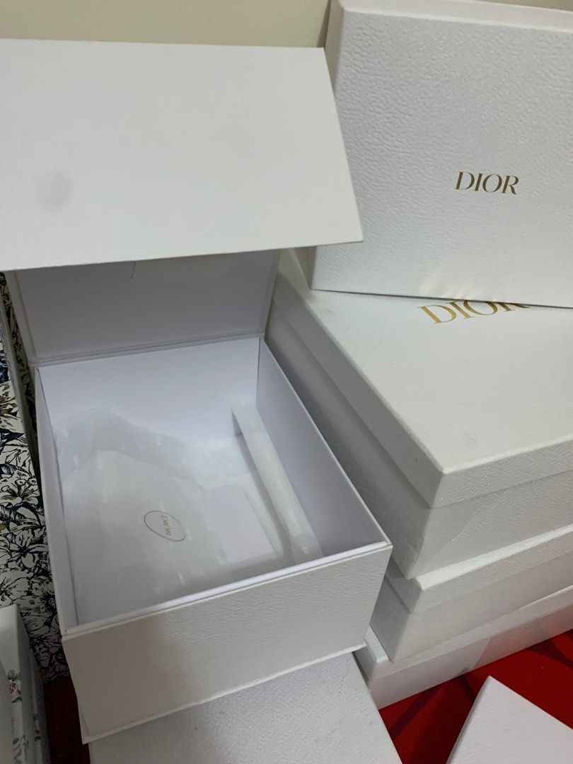 Authentic Dior Boxes Limited Edition, Luxury, Bags & Wallets on Carousell