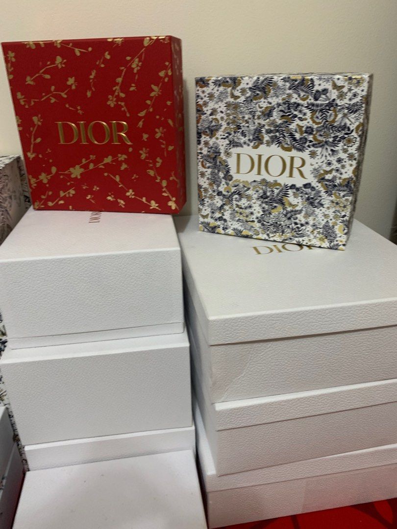 Authentic Dior Boxes Limited Edition, Luxury, Bags & Wallets on Carousell